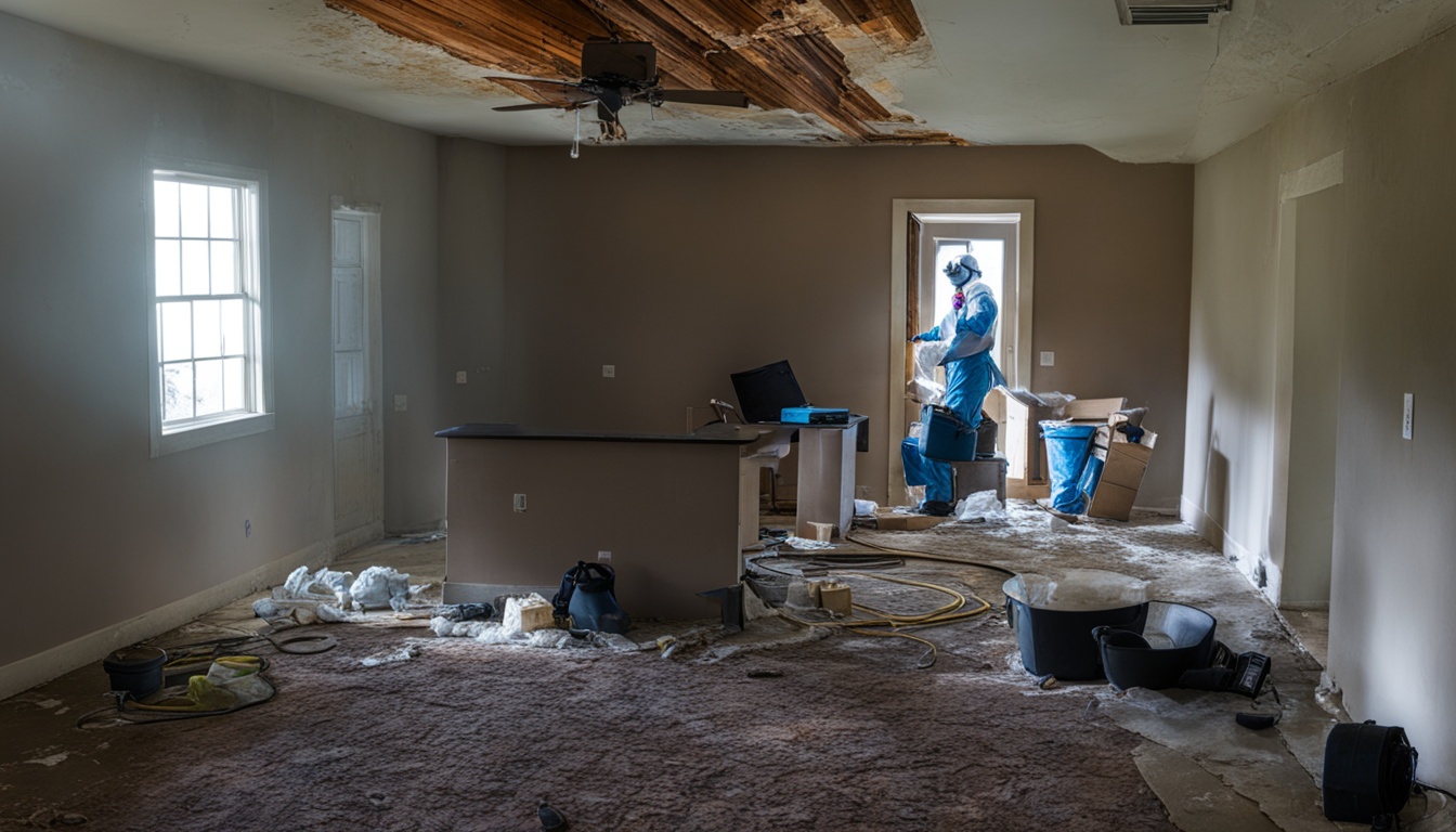 What Does Water Damage Behind Drywall Look Like?